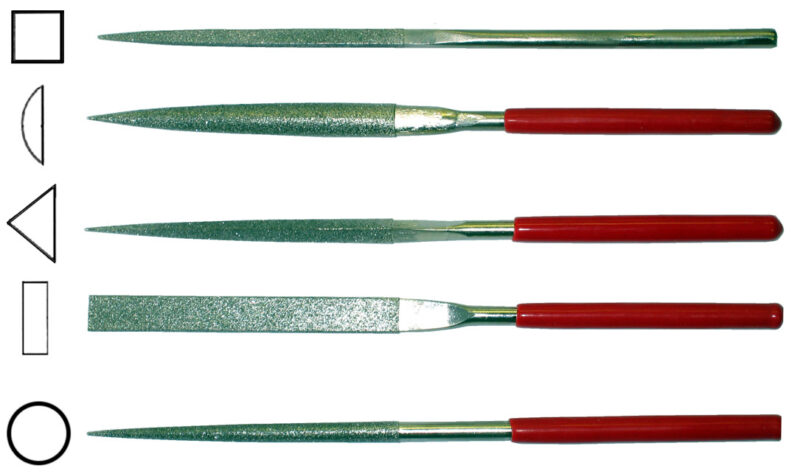 7" Diamond File, Round - Pothier Enterprises